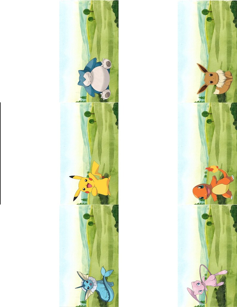 Pokemon Food Tent Labels - Etsy