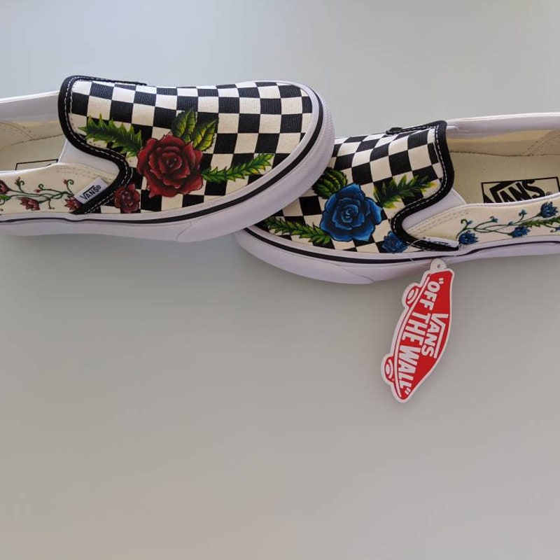 Rose Vans - Etsy