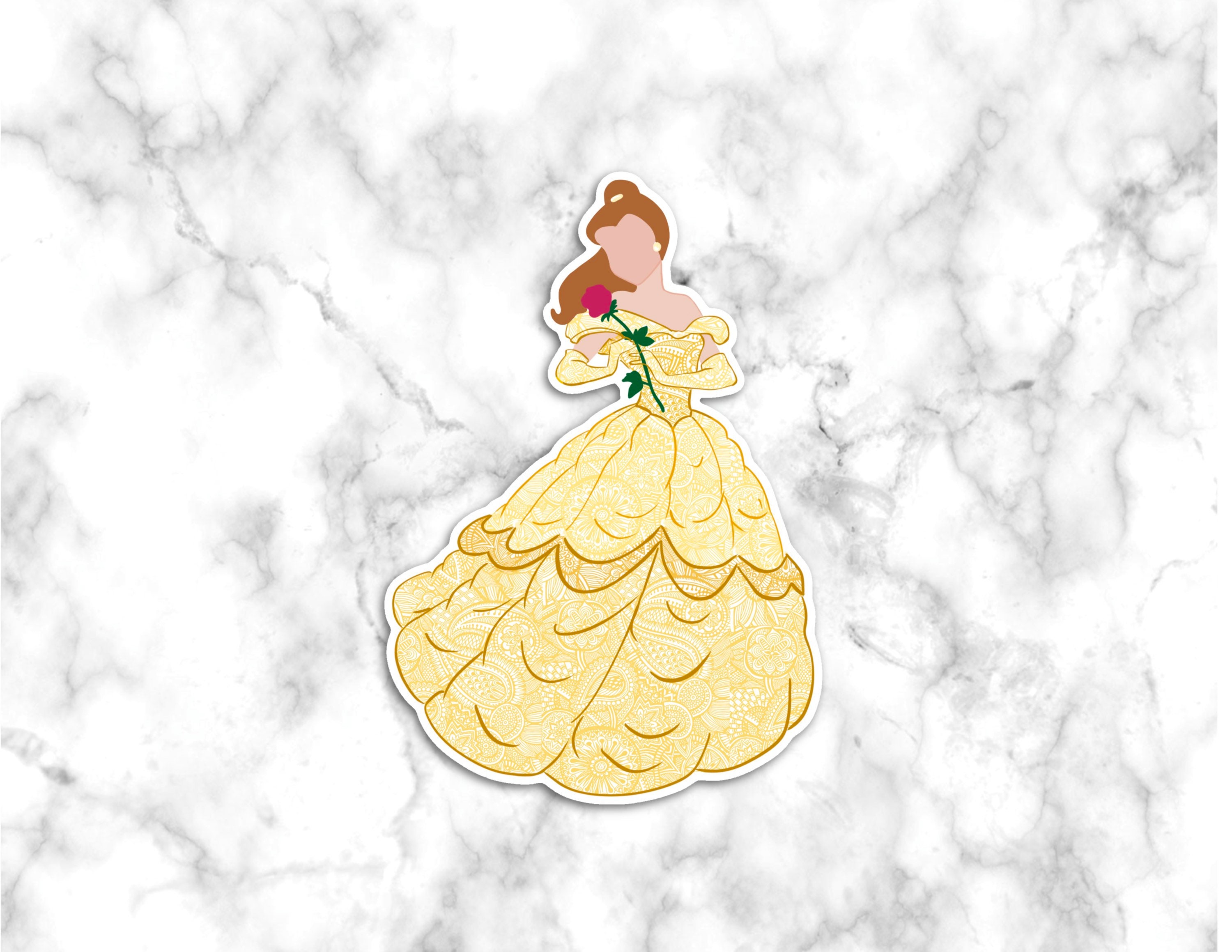 Bella Sticker Bella Decal Cartoon Character Sticker Laptop | Etsy