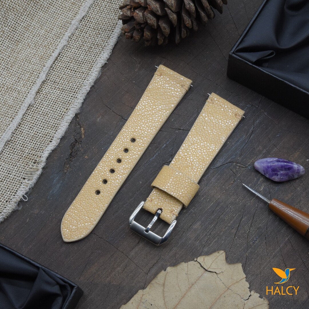 Stingray Skin Watch Bands, Watch Strap, Choice of Width, Choice Color ...
