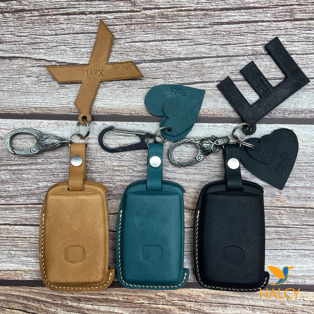 Leather Smart Key Fob Case for 2019 - 2021 Hatchback, 2020 - 2021 CX-5 ...