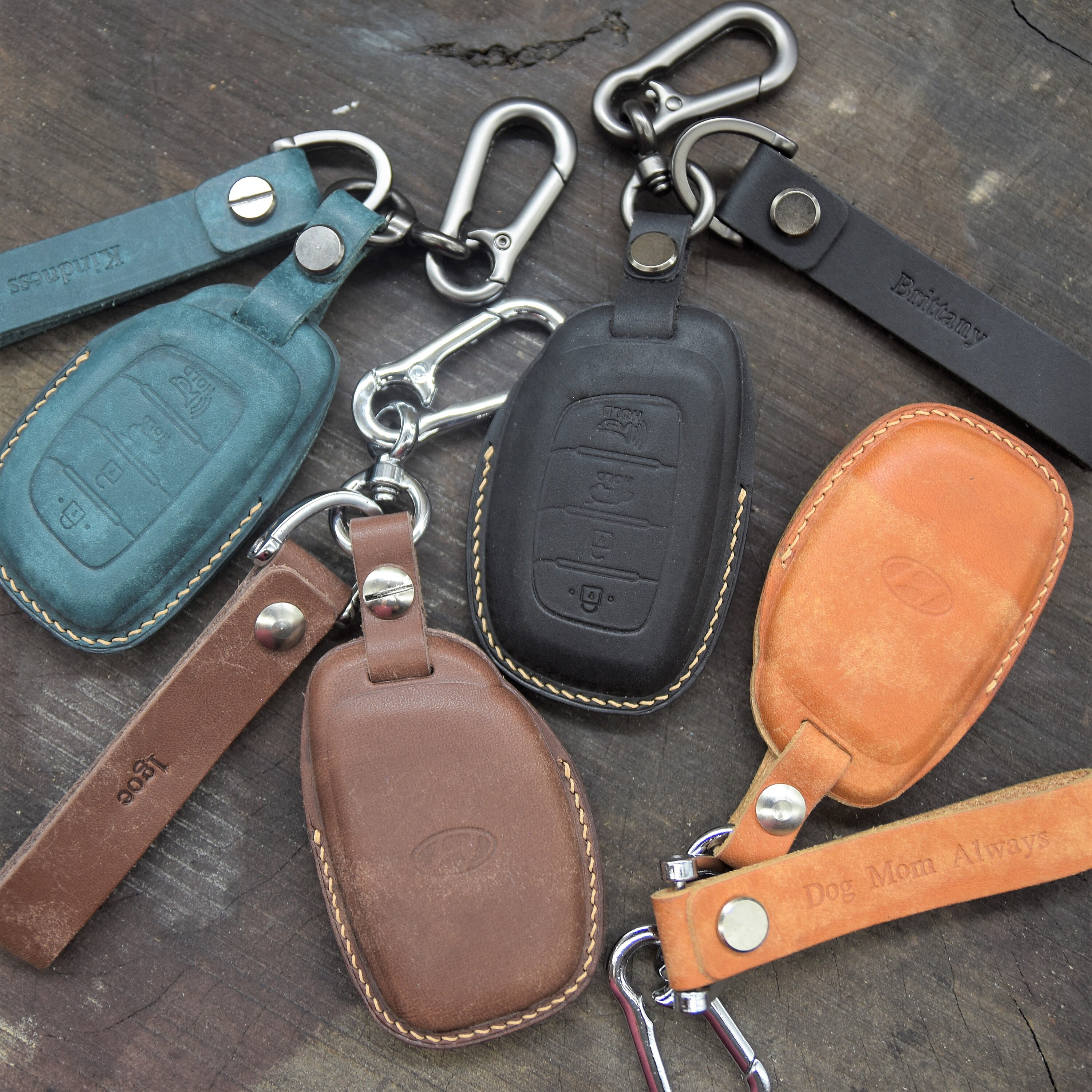 Leather Smart Key Fob Cover Protector Keyless Remote Holder 4 | Etsy