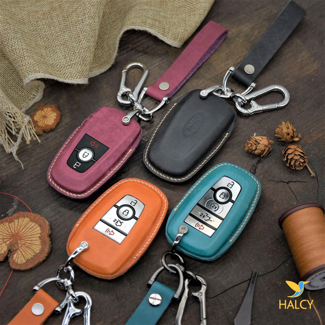 Key Fob Cover for Mustangs, 3, 4, 5 Buttons Key Holder Mustangs, Shelby ...