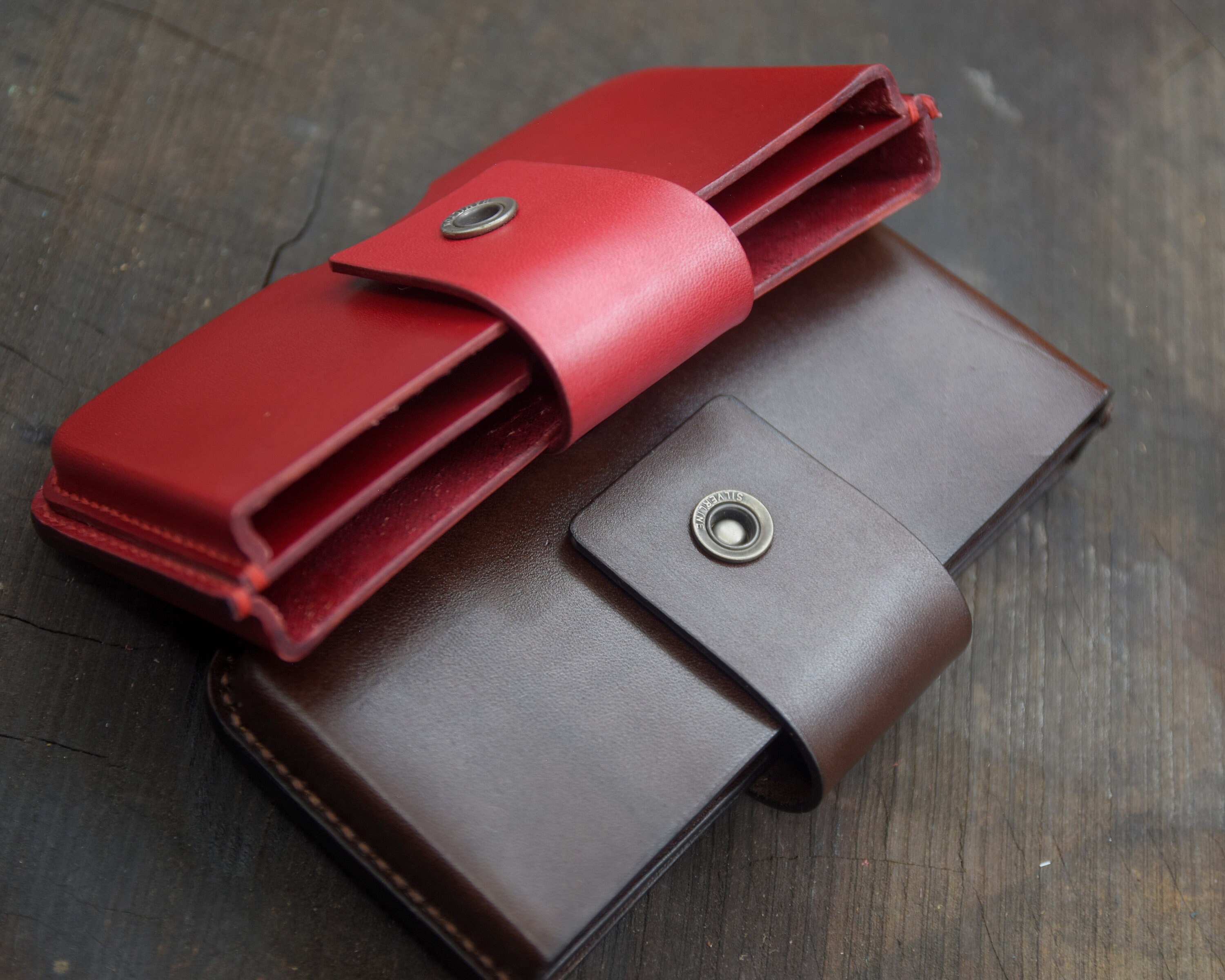 Leather Two Phone Case With Belt Loop, Leather Dual Phone Case, Leather ...