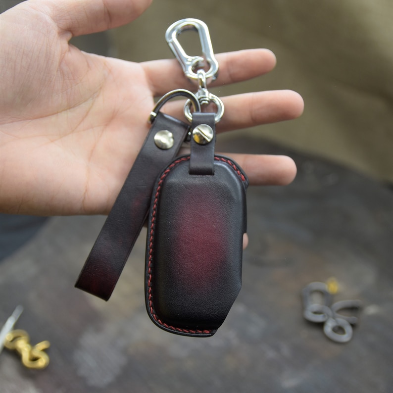 Leather Smart Key Fob Cover for 2019 2021 Kia Soul Kia - Etsy
