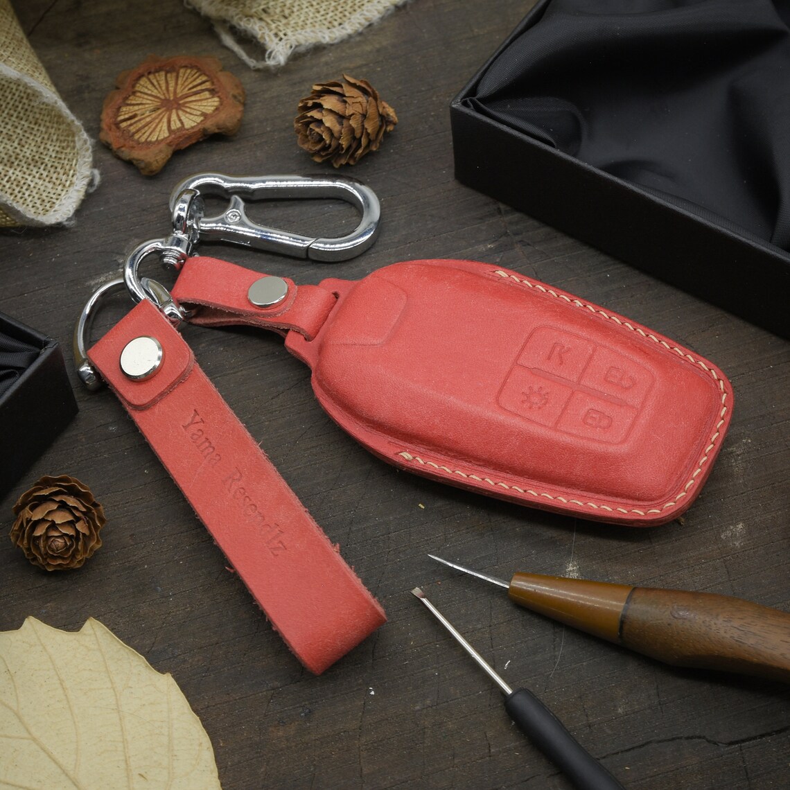 Key Fob Cover Fit Ror Ferrari Roma / F8 / 488 / Portofino / - Etsy