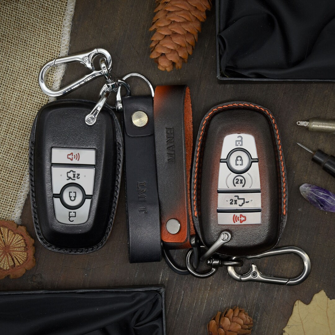 Key Fob Cover 3, 4, 5 Buttons for Mustangs, Key Holder Mustangs Sheiby ...