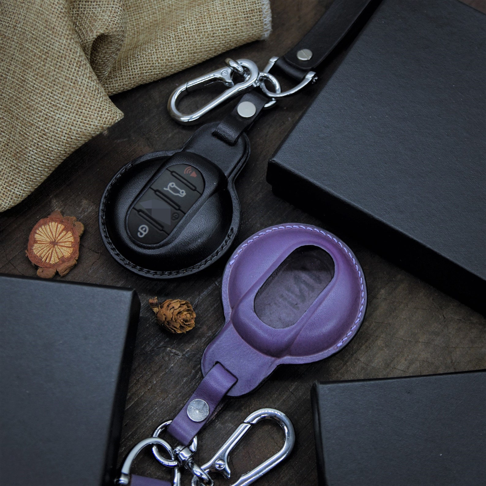 Mini Cooper Key Fob Cover Holder Handmade Car Key Case - Etsy