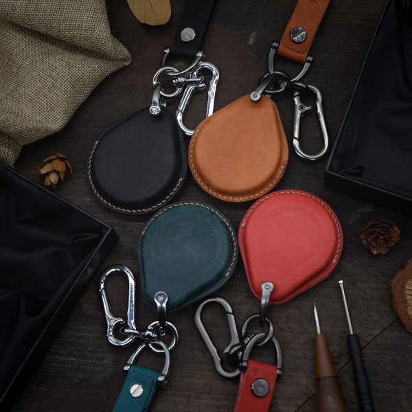 Harley Davidson Leather Key Fob Holder - Etsy