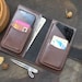 Leather Dual Phone Case, Leather Double iPhone Case, Case Holds Two ...