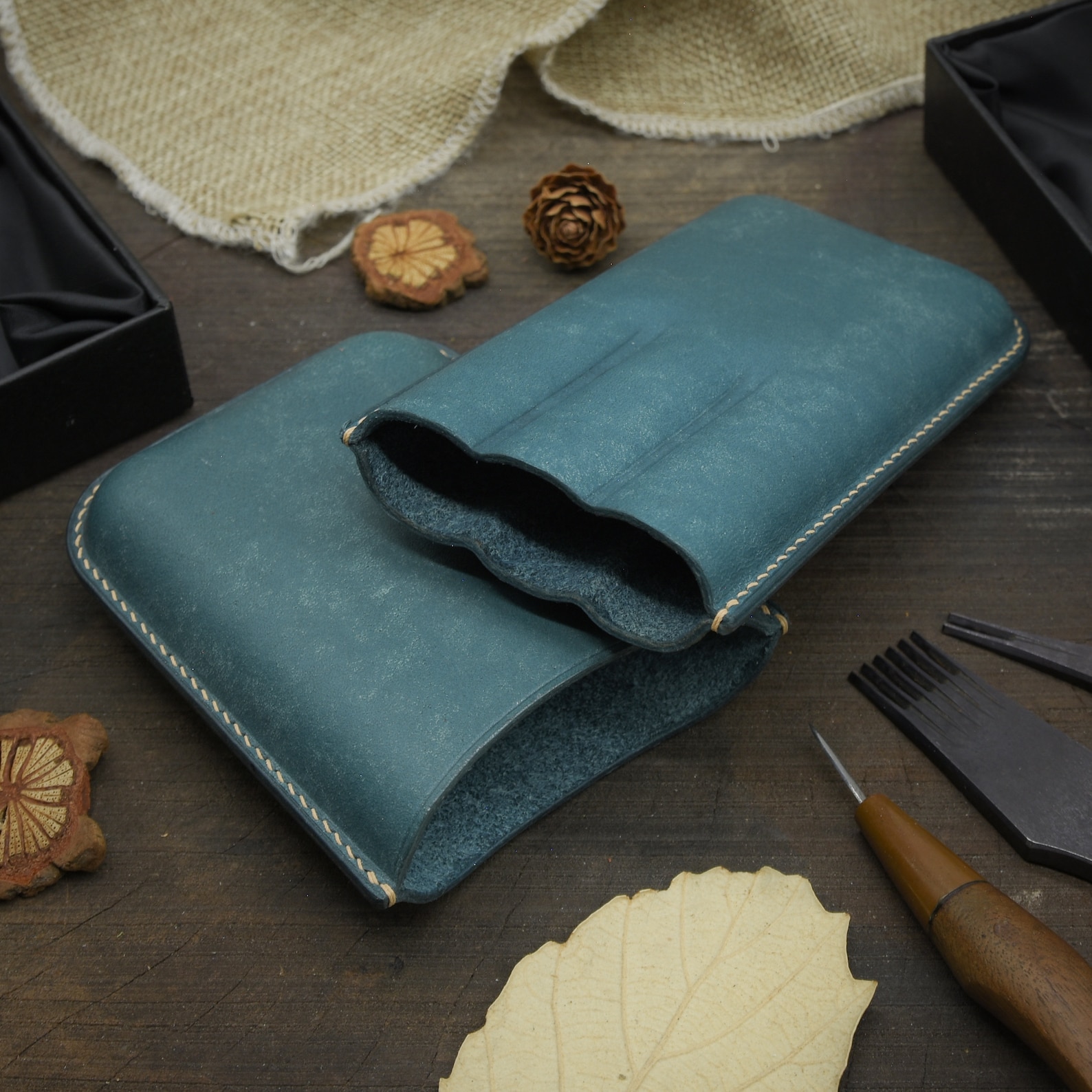 Personalized Leather Cigar Case Luxury Cigar Case Custom - Etsy