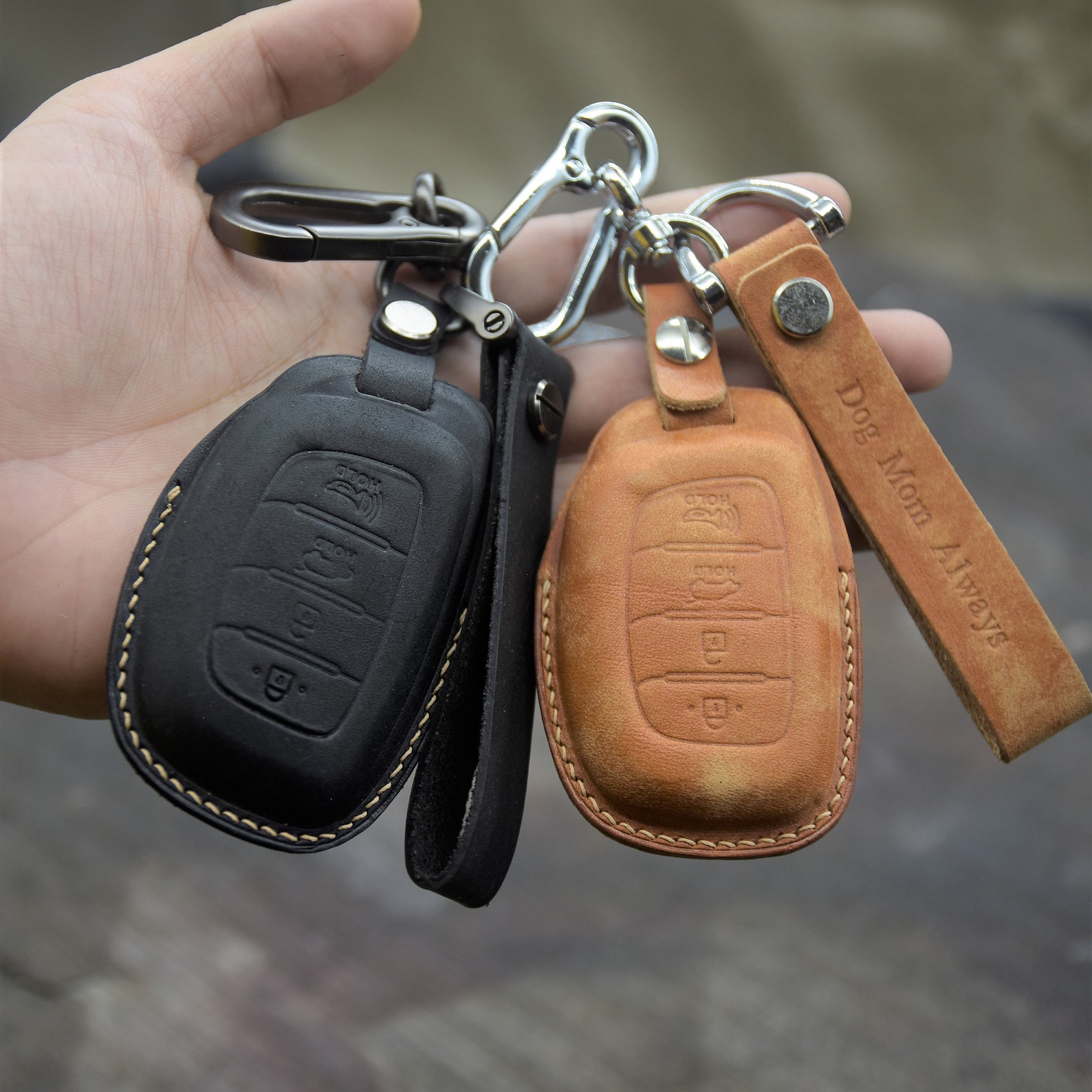 Leather Smart Key Fob Cover Protector Keyless Remote Holder 4 | Etsy