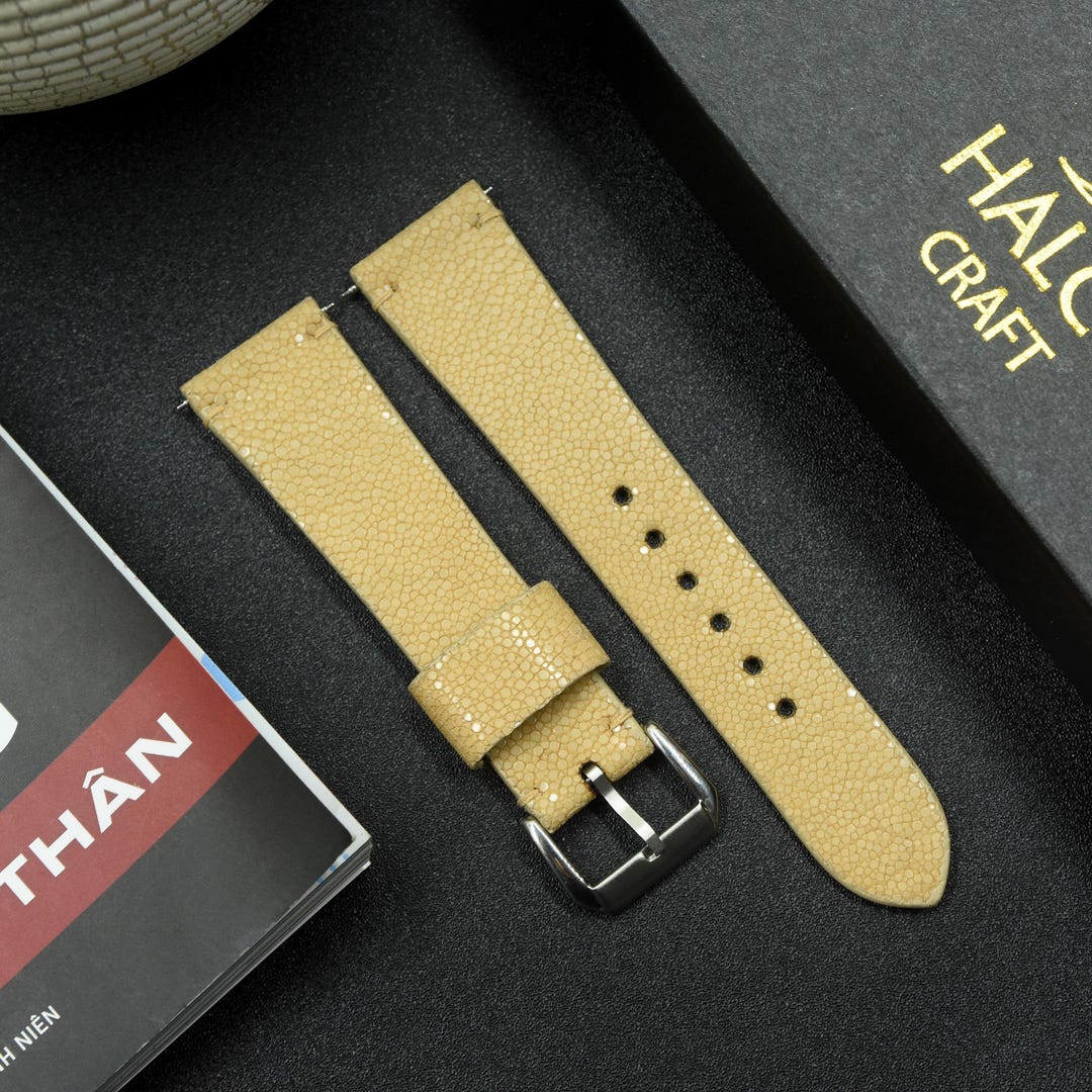 Stingray Skin Watch Bands, Watch Strap, Choice of Width, Choice Color ...