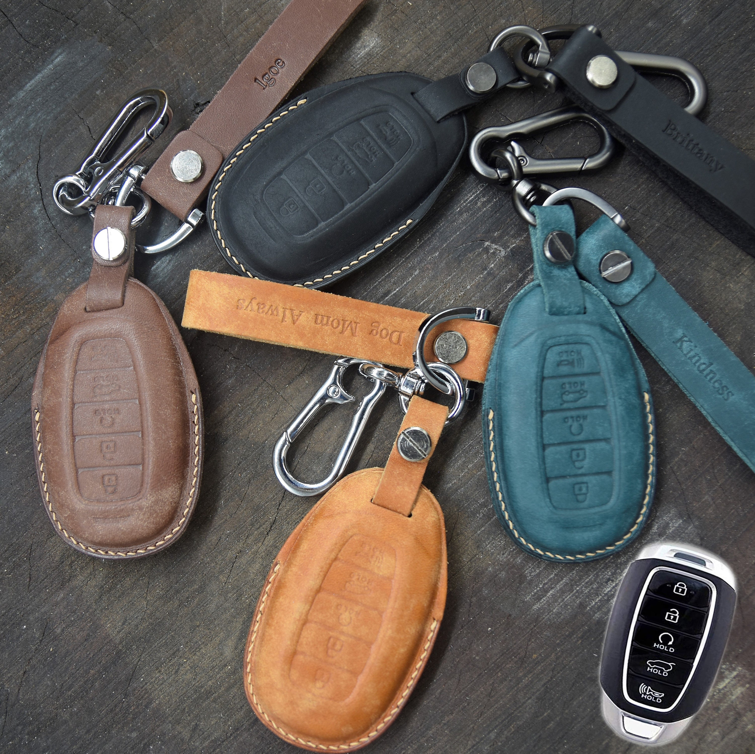 Key Fob Cover Case Remote Holder Leather Protector Jacket for | Etsy