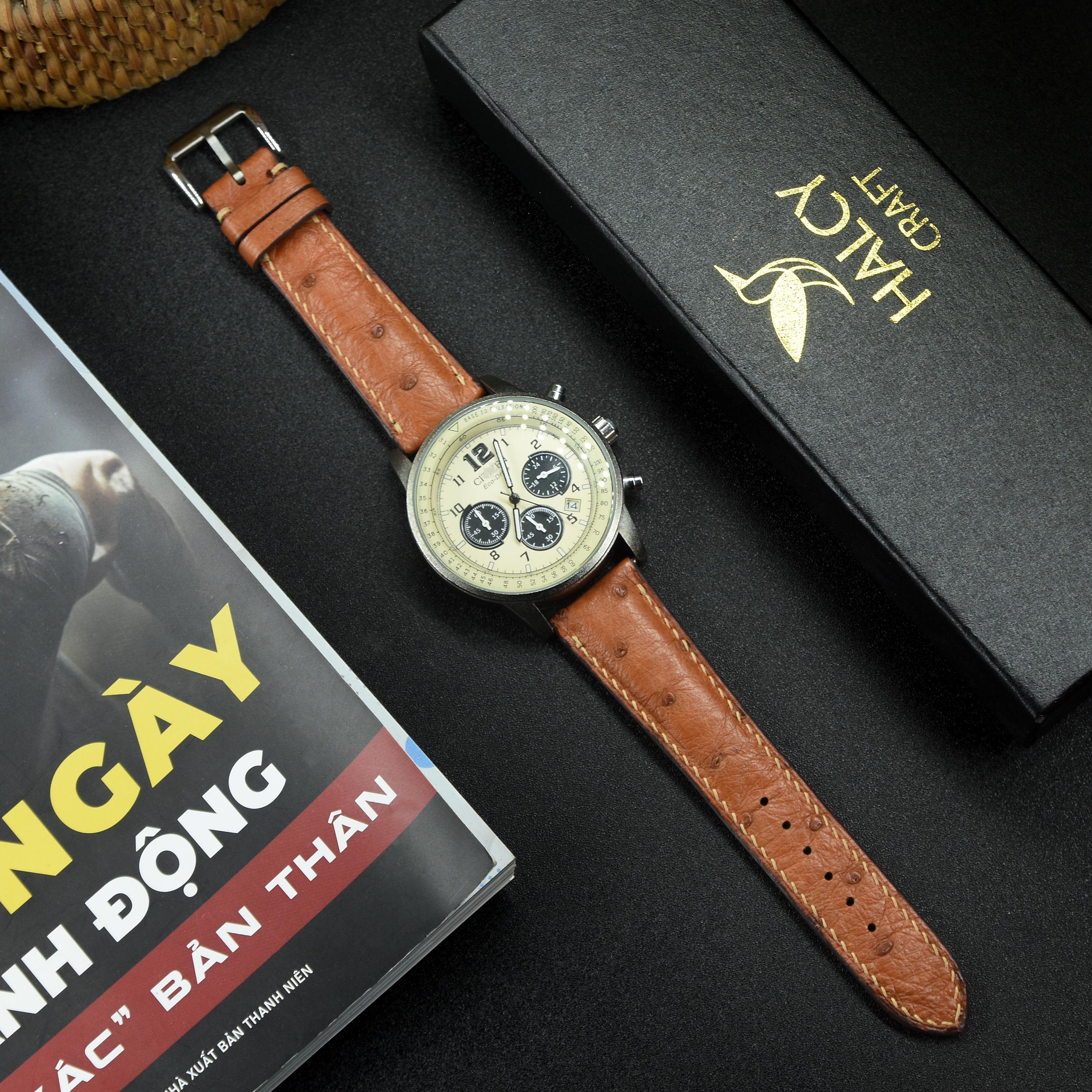 Custom Ostrich Leather Watch Strap, Choice of Width, Choice Color ...