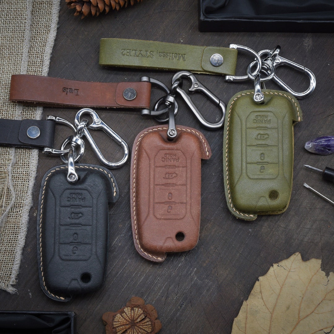 Leather Key Fob Case Cover Fit for Renegade, Personalized Keychain - Etsy