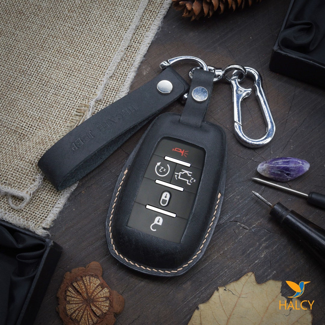 Leather Key Case for 2020-2025 1500, Ramcharger, 2500, 3500, Promaster ...