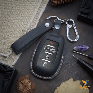 Leather Key Fob Cover for TRX Limited, Longhorn, 1500, 2500, 3500, 4500 ...