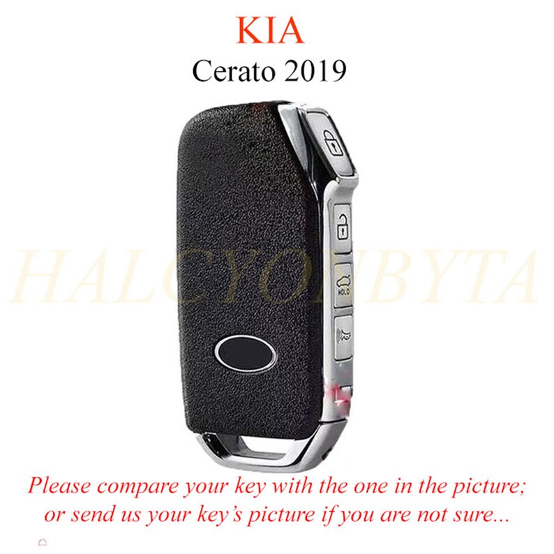 Leather Smart Key Fob Cover for 2019 2021 Kia Soul Kia - Etsy