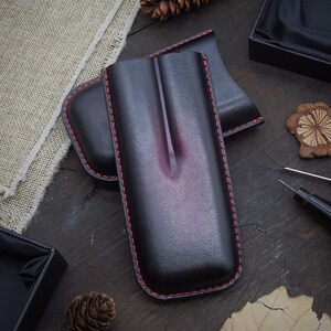 Luxury Cigar Case, Custom Cigar Cover, Personalized Leather Cigar Case ...