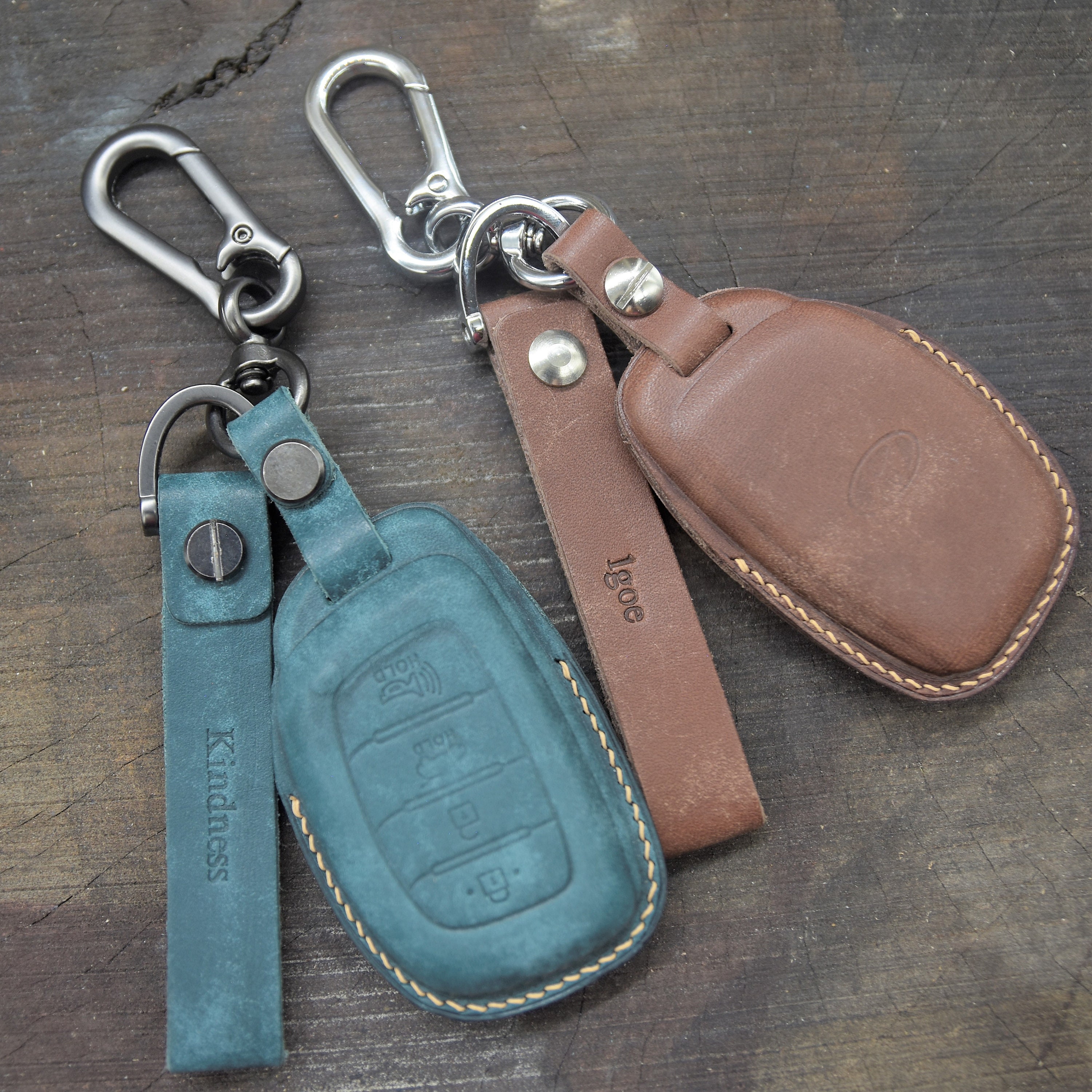 Leather Smart Key Fob Cover Protector Keyless Remote Holder 4 | Etsy