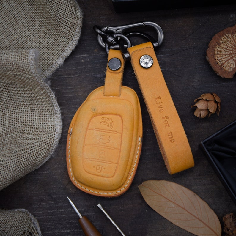 Leather Smart Key Fob Cover Protector Keyless Remote Holder 4 | Etsy