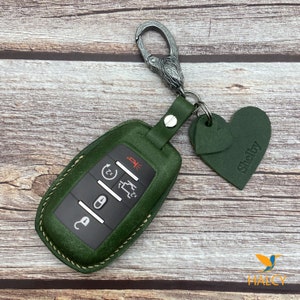Leather Key Fob Cover for TRX Limited, Longhorn, 1500, 2500, 3500, 4500 ...