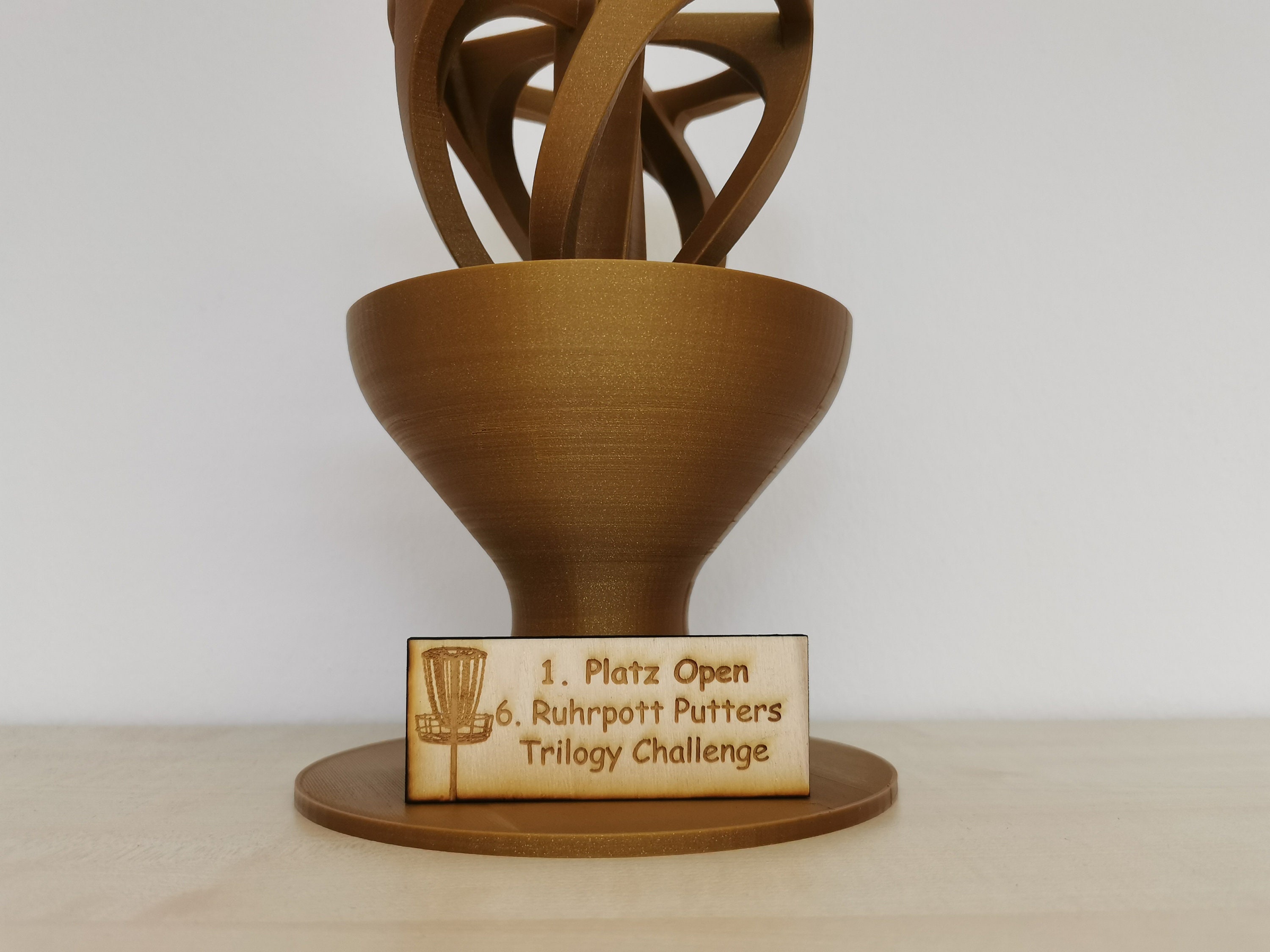 Disc Golf Trophy Frisbee Golf Outdoor Games Outside Summer Championship ...