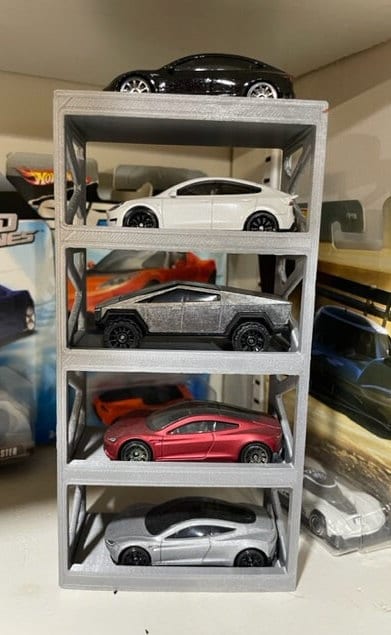 Toy Car Display Shelf 5x Cars Display Hotwheels / Matchbox Cars Gift ...