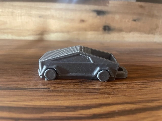 Tesla Cybertruck Keychain 3D Printed Model Custom Toy for - Etsy