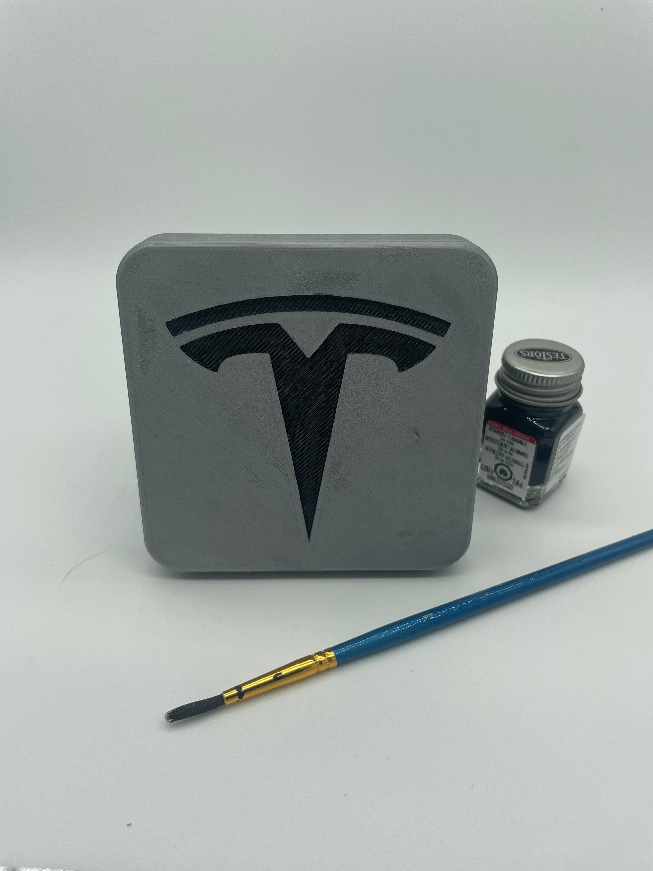 Tesla Hitch Cover 3D Printed Model Custom Toy for Kid Boy / Girl Gift ...