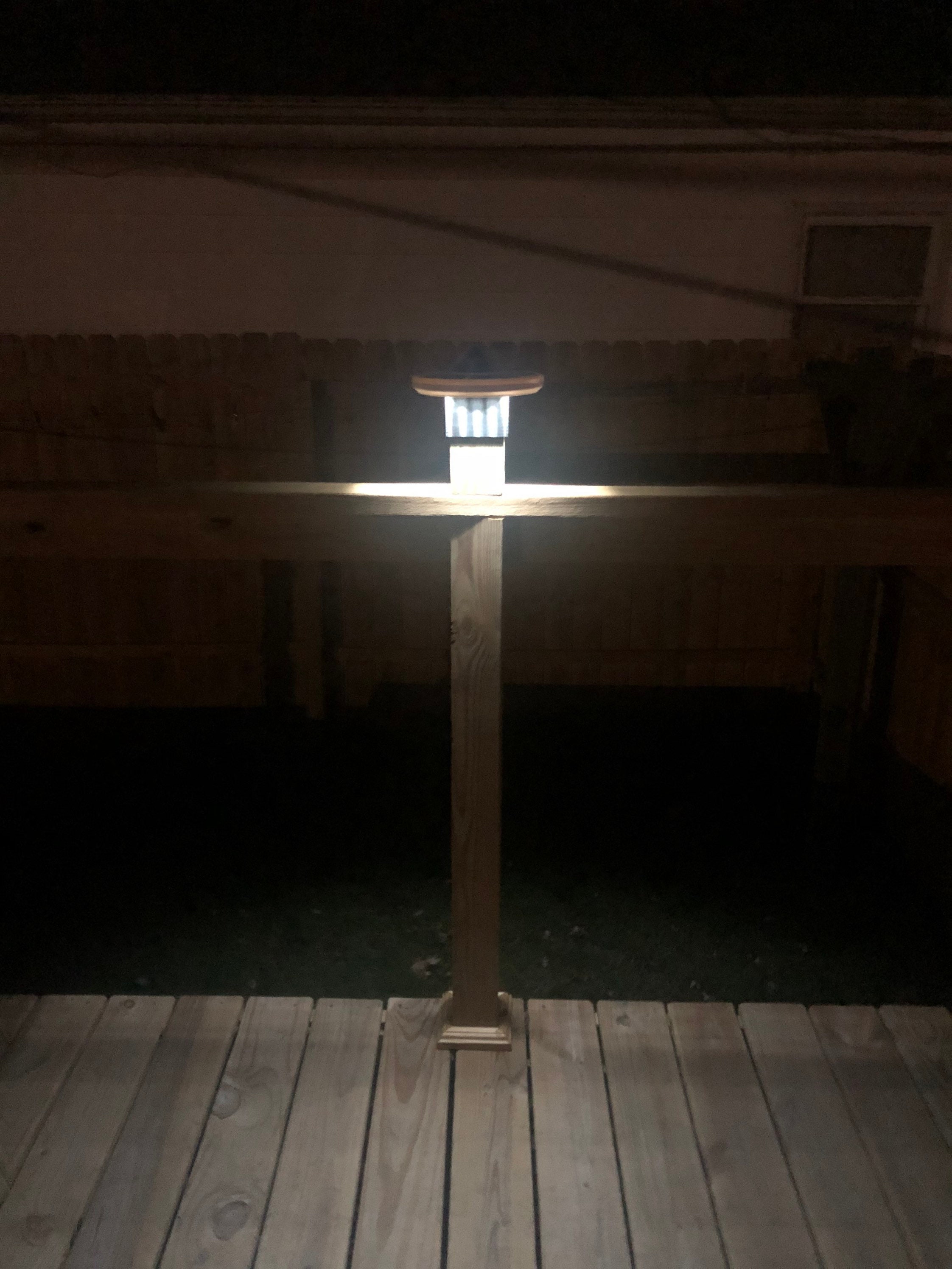 360 Degree LED Pole Light Deck Light Dock Light Gift for Dad Gift for ...