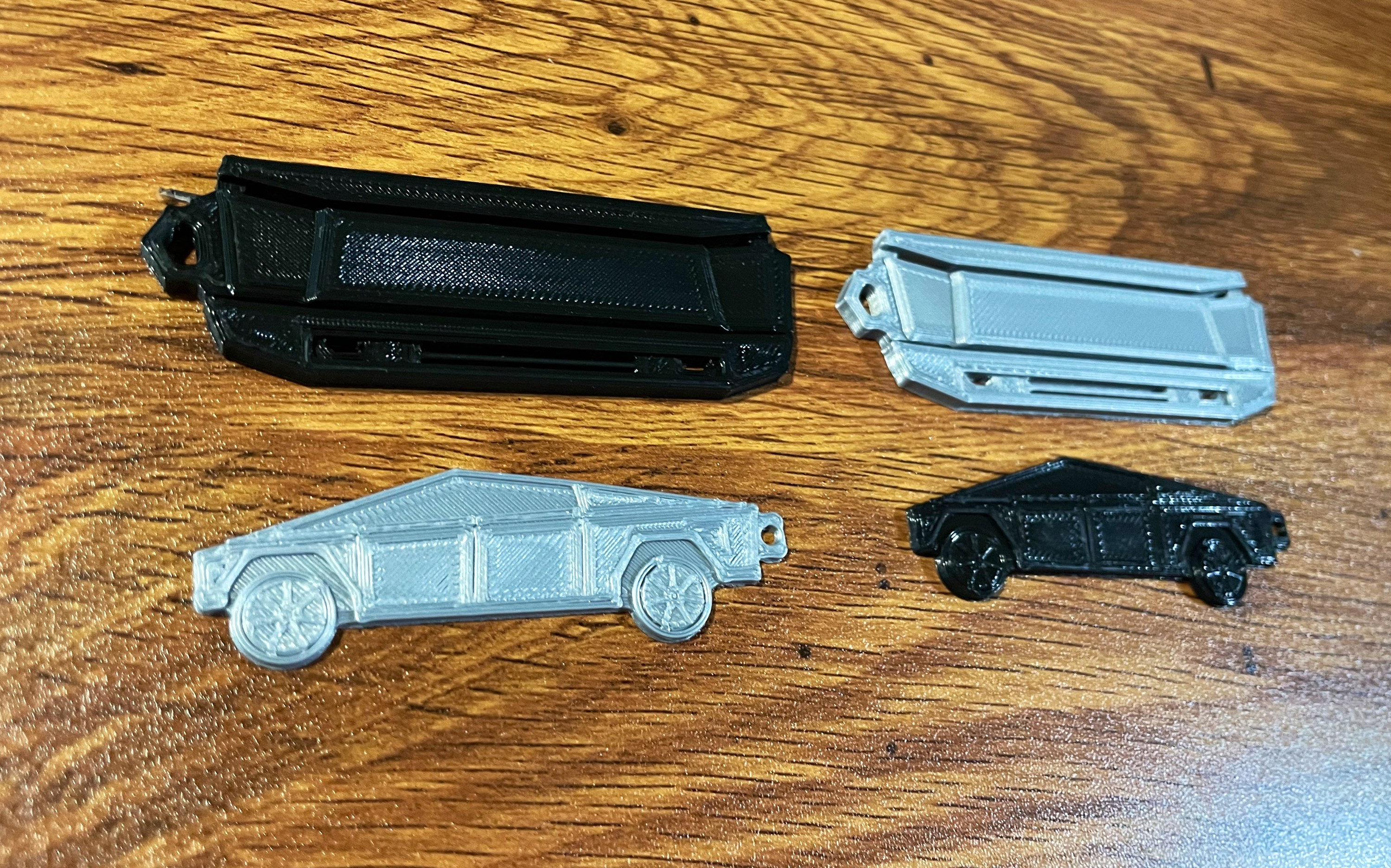 Tesla Cybertruck Keychain 3D Printed Model Custom Toy for - Etsy