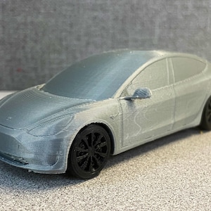Tesla Model 3 3D Printed Model Custom | Toy for Kid | Boy / Girl | Gift ...
