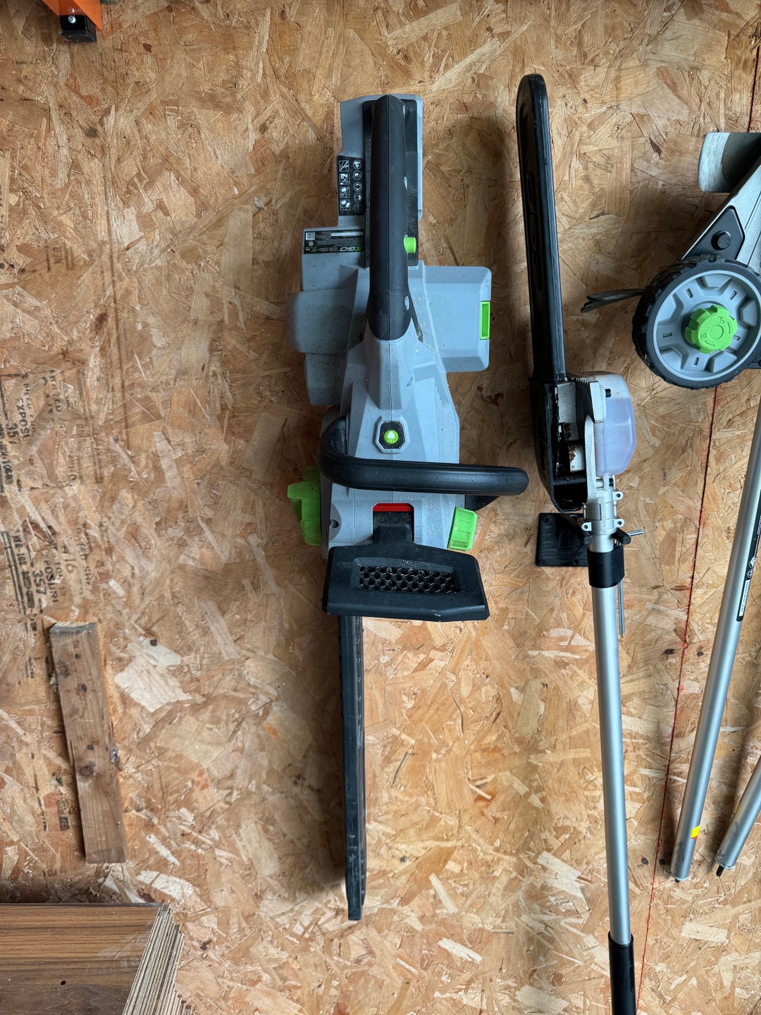 EGO Chainsaw Hanger / Attachment Wall Mount Universal Short | Power ...