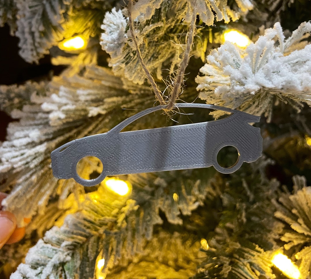 Tesla Model 3 Small Christmas Ornament | Desk Decoration | Gift Ideas ...
