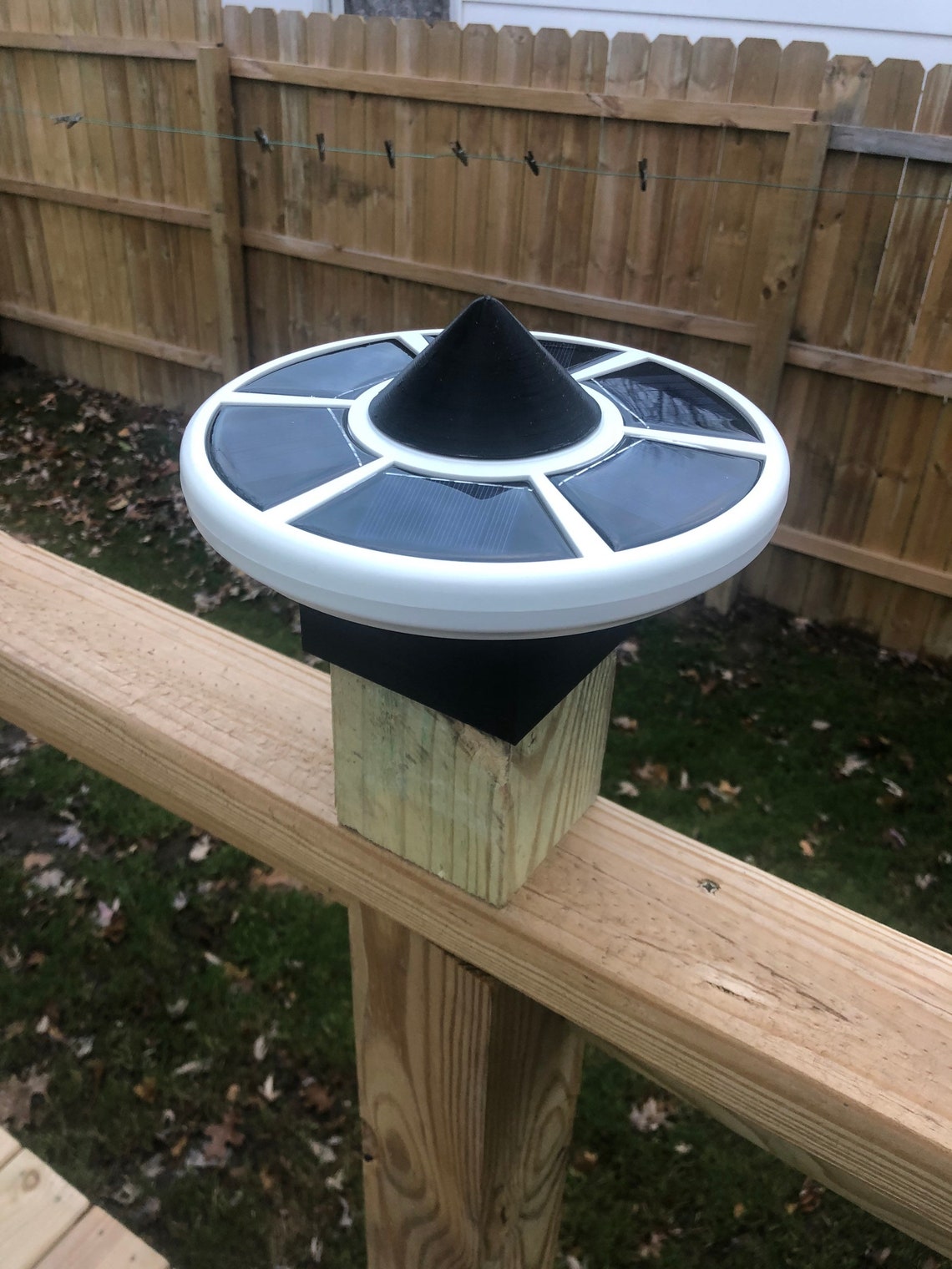 360 Degree LED Pole Light Deck Light Dock Light Gift for Dad Gift for ...