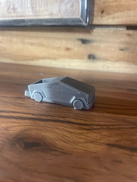 Tesla Cybertruck Keychain 3D Printed Model Custom Toy for - Etsy