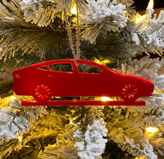 Tesla Model 3 Christmas Ornament Desk Decoration Gift - Etsy
