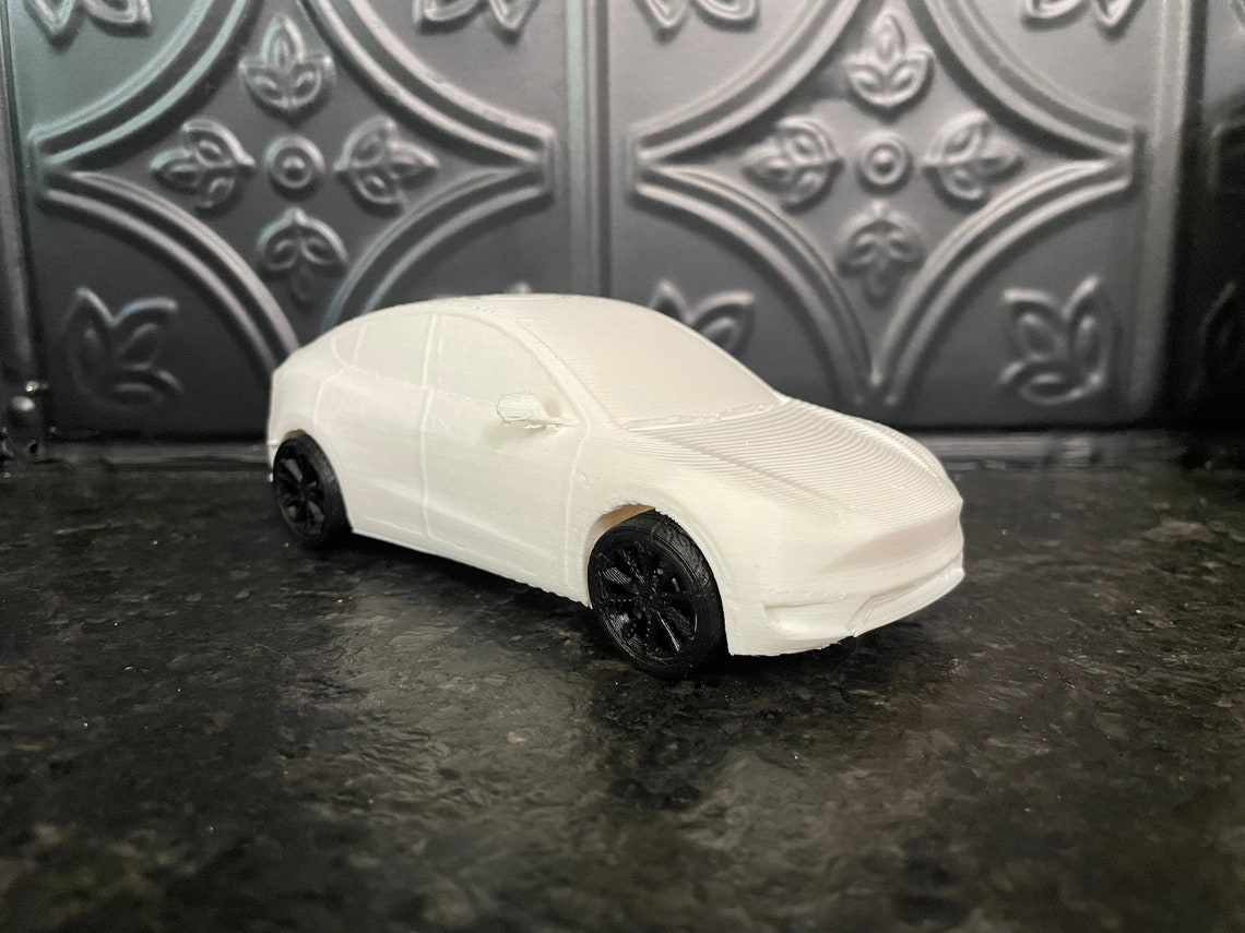 Tesla Model Y 3D Printed Model Custom Toy for Kid Boy / - Etsy