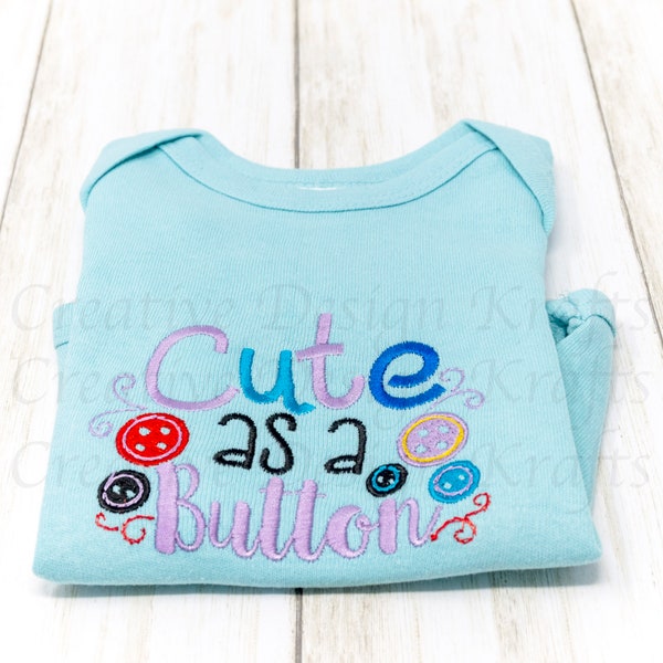 Cute as a Button - Etsy