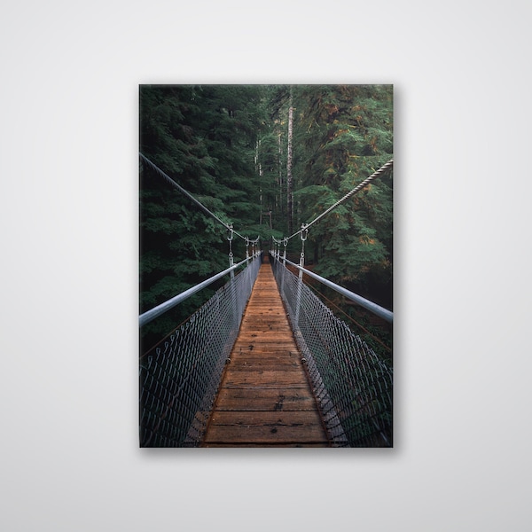 Suspension Bridge Art - Etsy