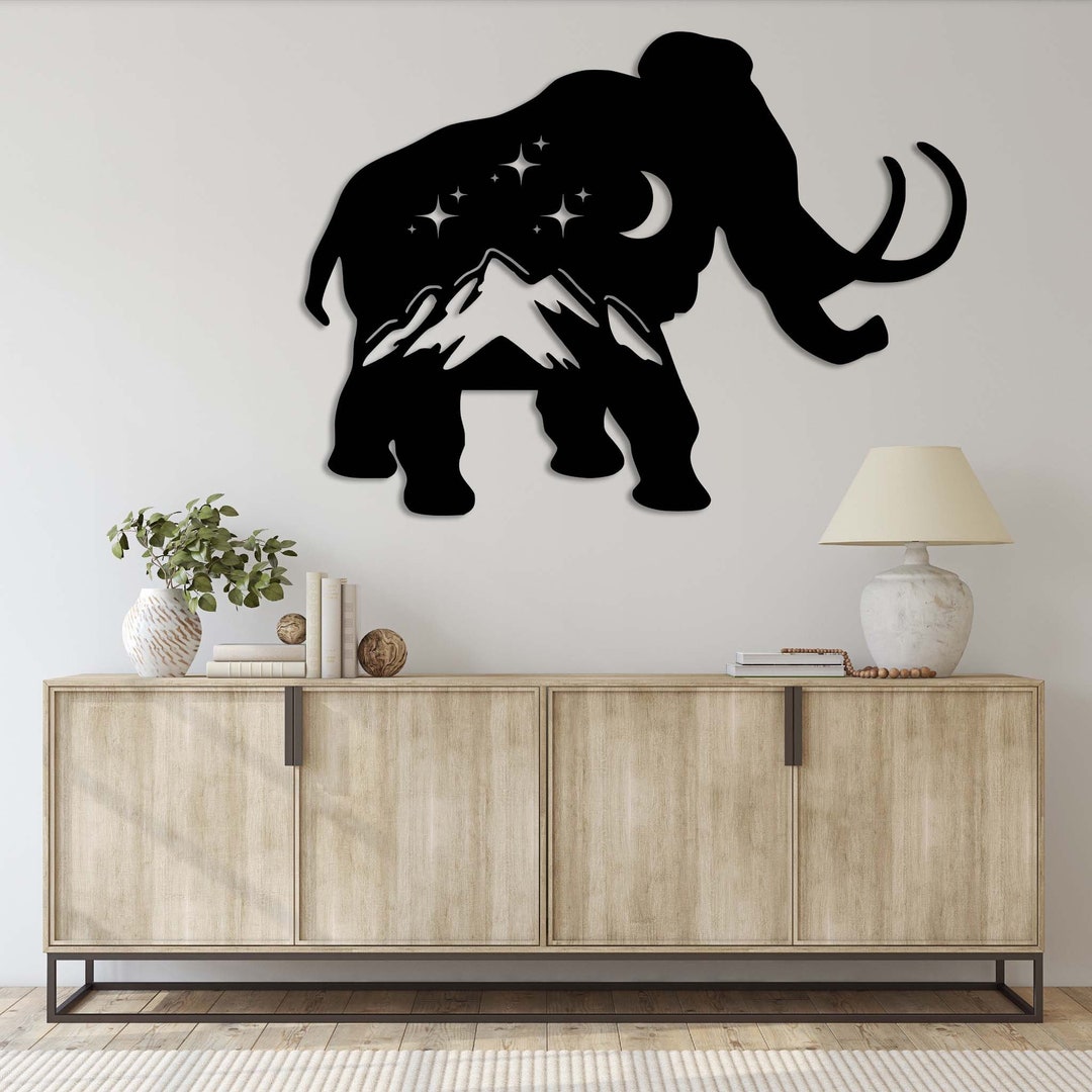 Mammoth Mountain Metal Wall Art: Indoor Outdoor Decoration - Etsy