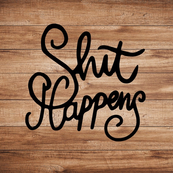 Shit Bathroom Sign - Etsy