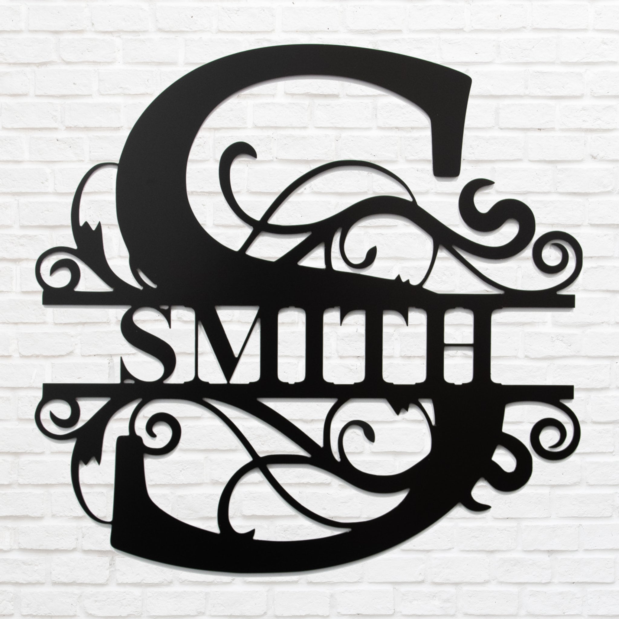 Last Name Metal Signs Personalized Metal Sign Custom Last Name | Etsy