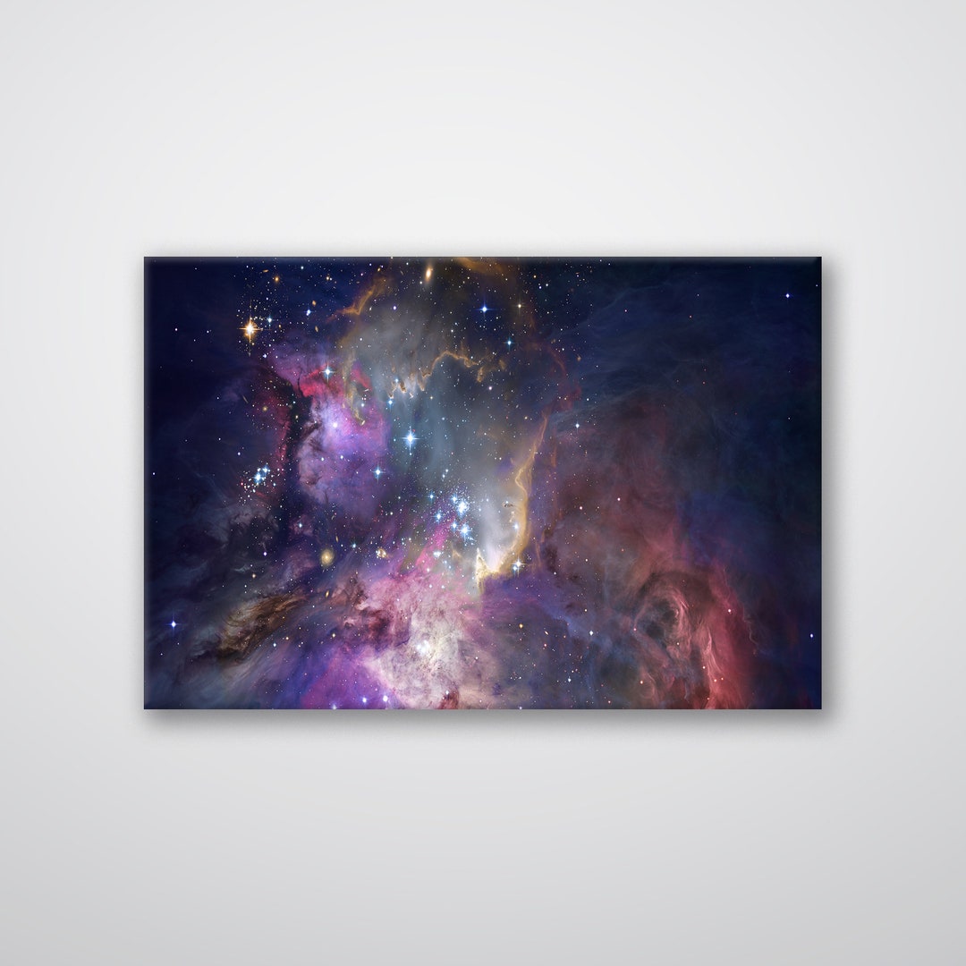 Galactic Metal Print || Deep Space Metal Print || Galactic Acrylic ...