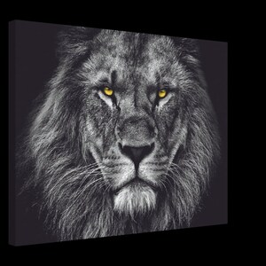 Lion Head - Print || Lion Head Wall Art || Lion Head Original Artwork ...