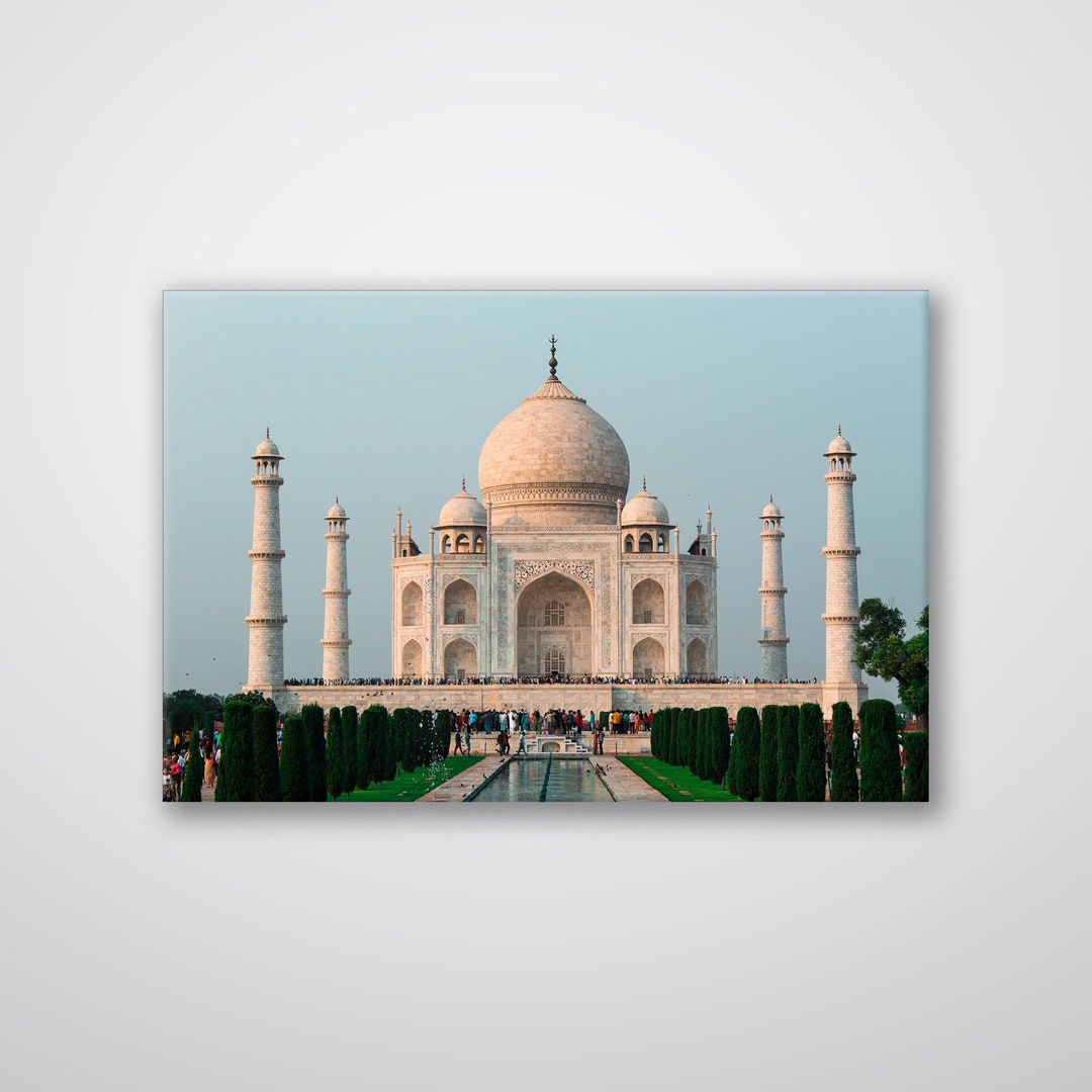 Taj Mahal Print Wall Art || Taj Mahal Canvas Print || Taj Mahal ...