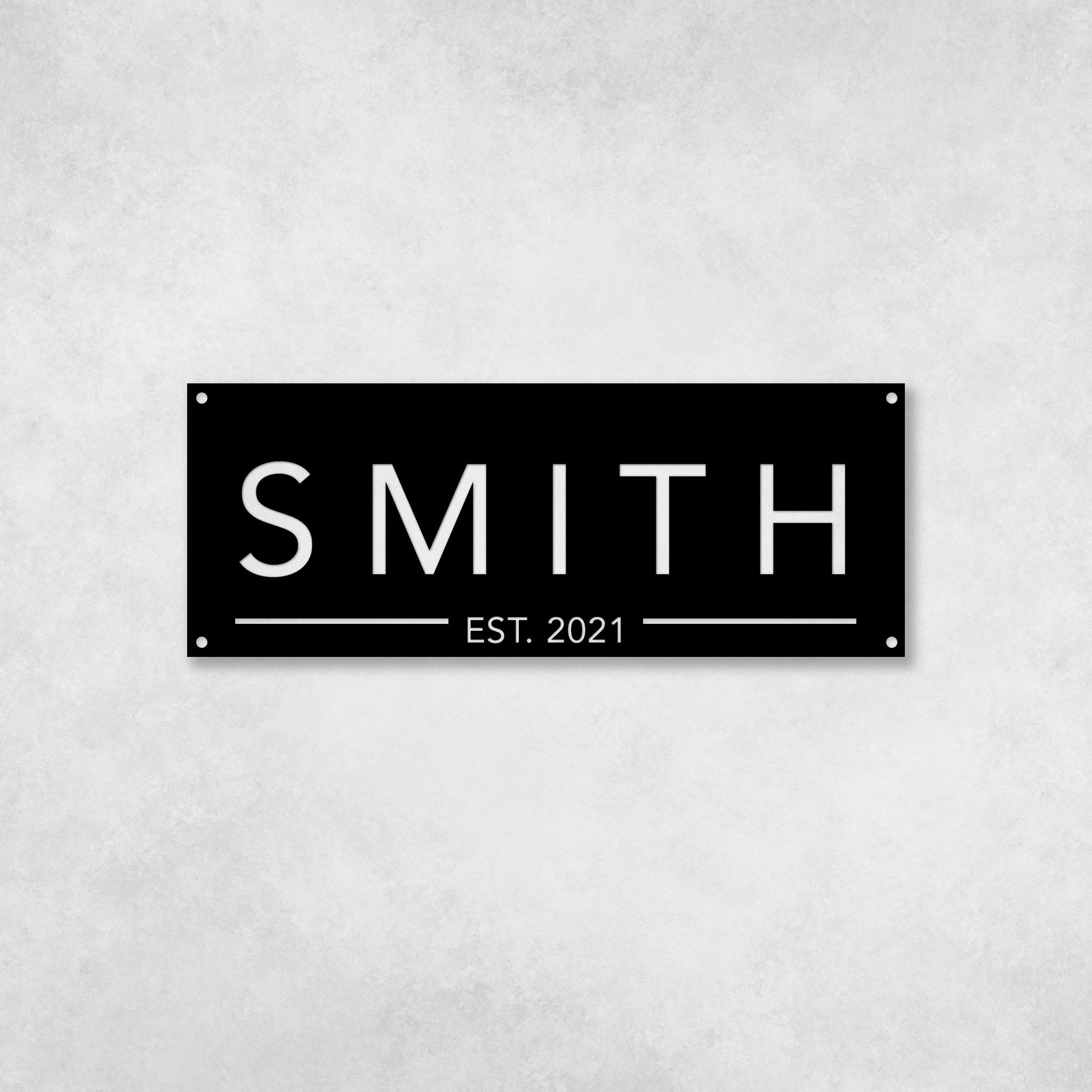 Custom Metal Sign Metal Name Sign Metal Signs Personalized | Etsy