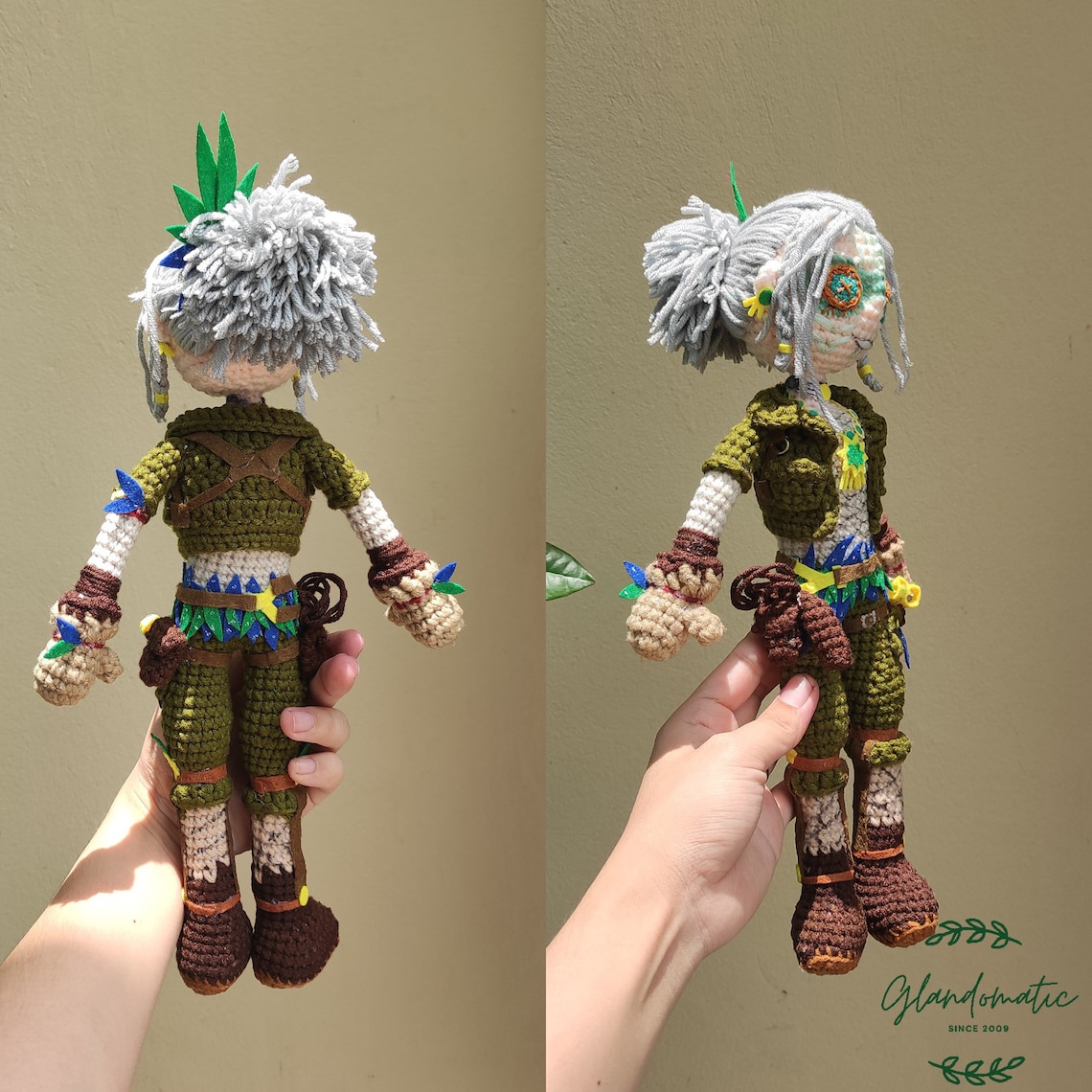 Custom Identity V Crochet Doll Viper Luca Crochet Identity | Etsy